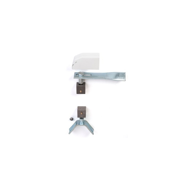 Pivot de Portail pour Tube de 30x30 mm carré Acier 25 x 25 mm Avec ou ...